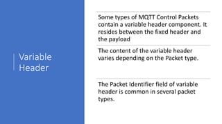 MQTT (Message Queue Telemetry Transport) | PPT