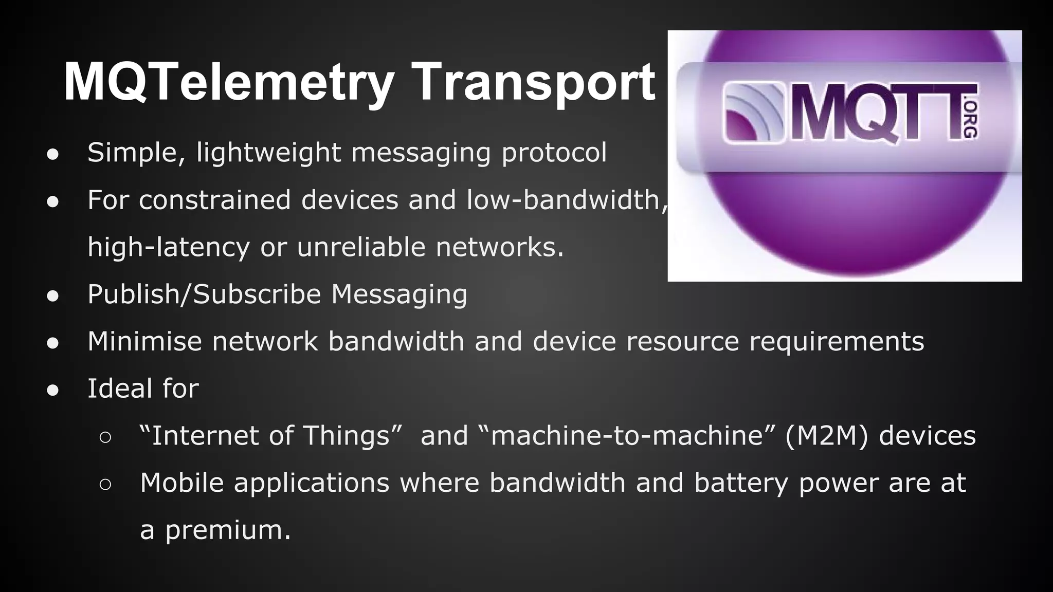Mqtt overview (iot) | PPT