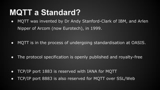 Mqtt overview (iot) | PDF