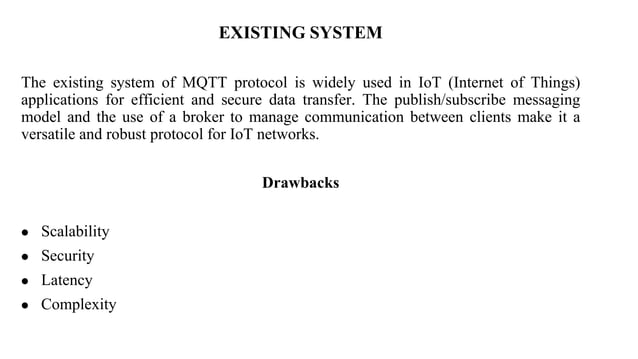 MQTT ppt presentation message quening telemetry transport | PPTX