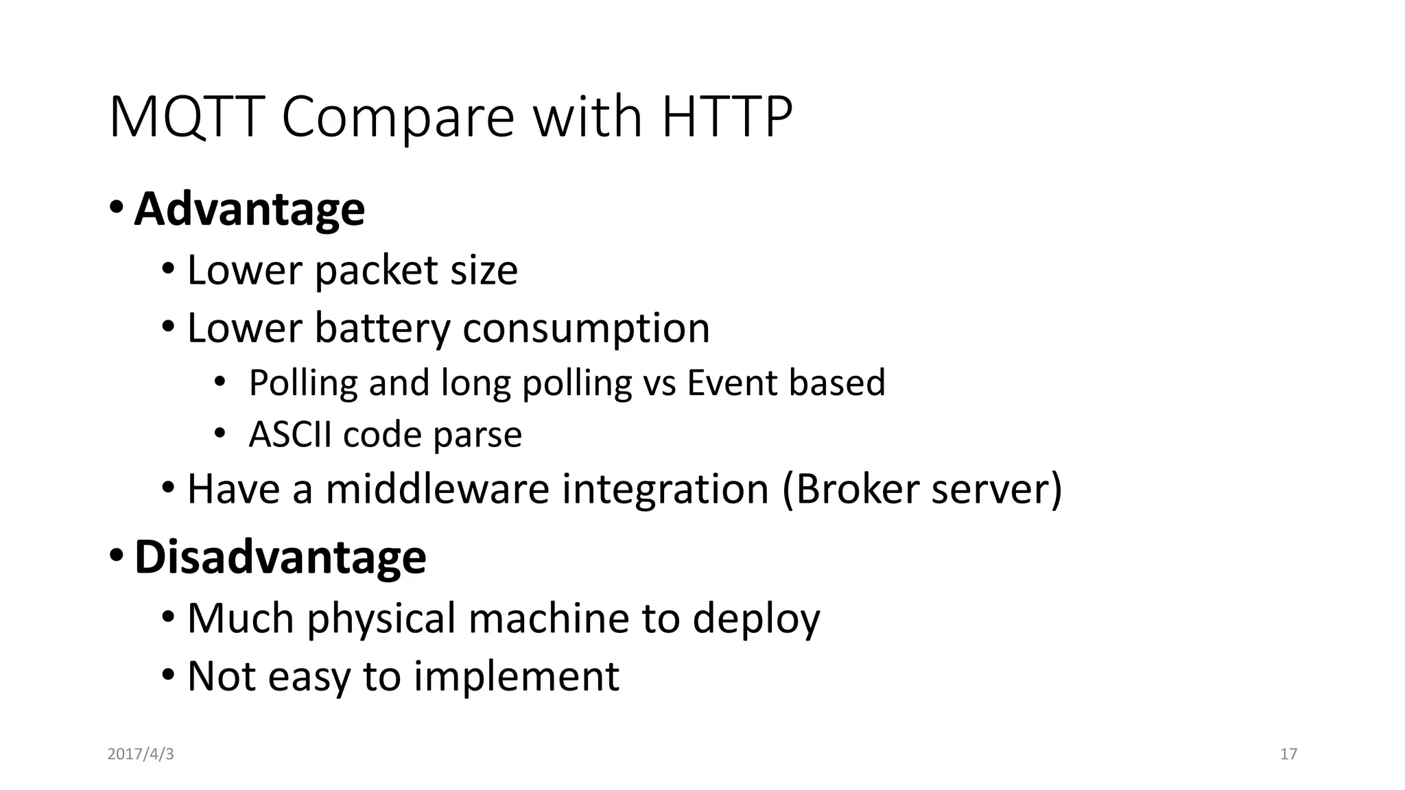 Mqtt presentation | PPTX