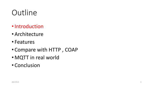 Mqtt presentation | PPT