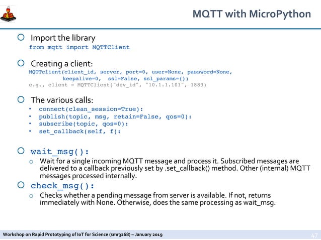 MQTT_v2 protocol for IOT based applications | PPT