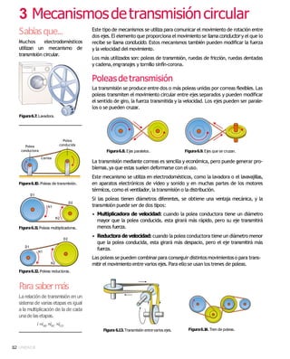 Máquinas, mecanismos y movimientos | PDF