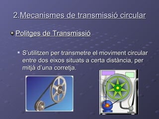 MàQuines I Mecanismes | PPT