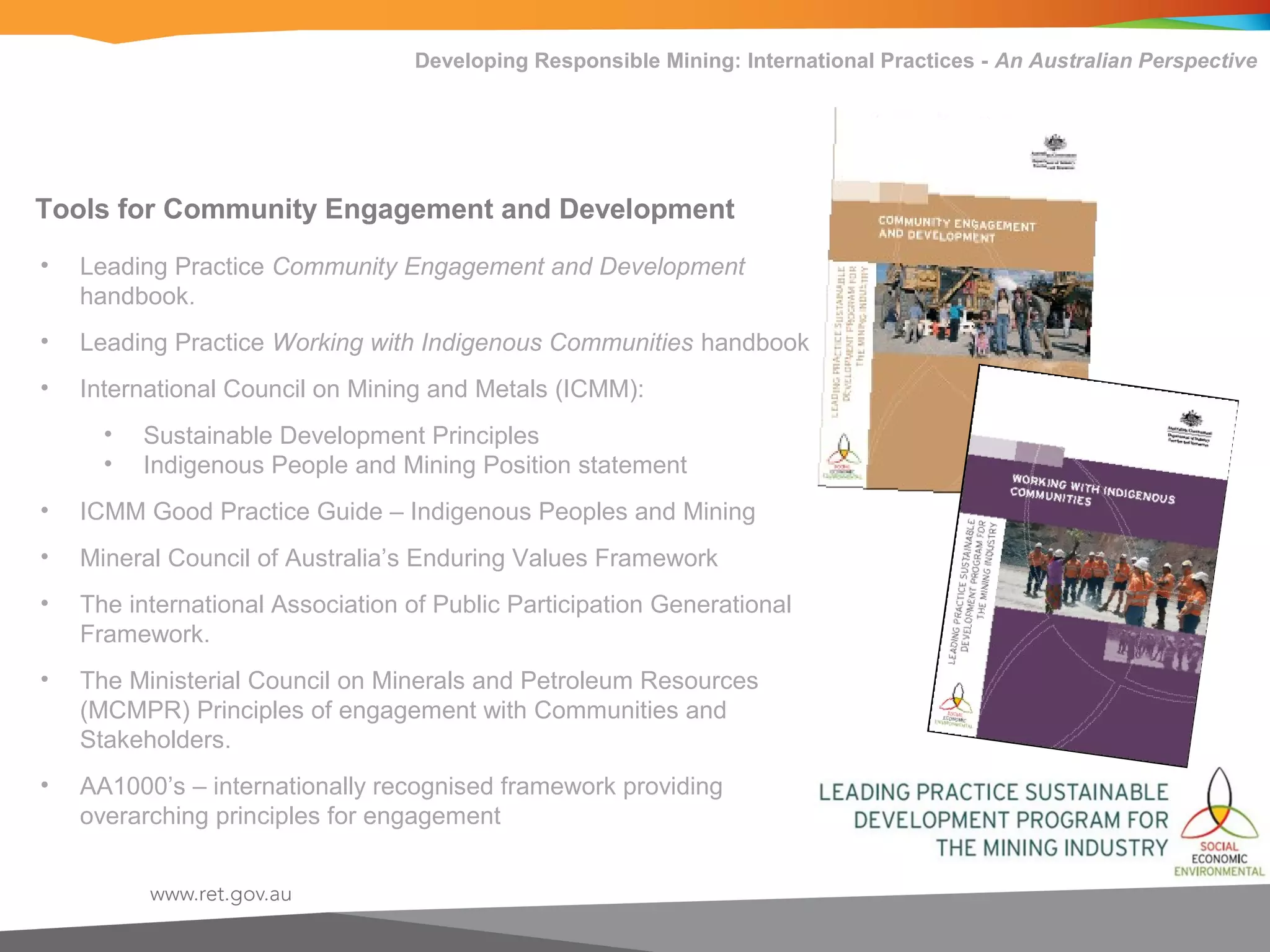 Developing Responsible Mining: International Practices | PPT