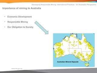 Developing Responsible Mining: International Practices | PPT