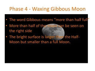 Phases of the moon | PPTX
