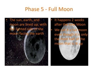Phases of the moon | PPTX