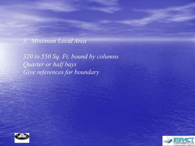 Floor Flatness and Floor Levelness - Kaushal Parikh | PPTX