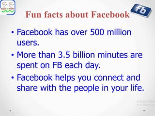 Powerpoint about Facebook | PPTX