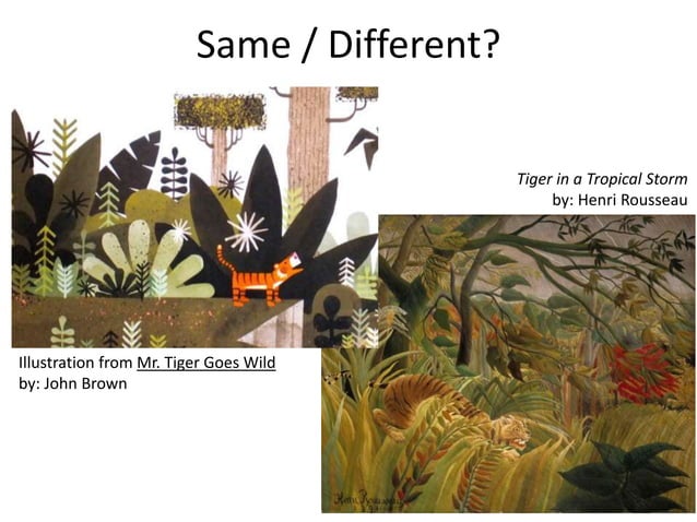 Mr. tiger goes wild teacher companion digital art | PPT | Free Download