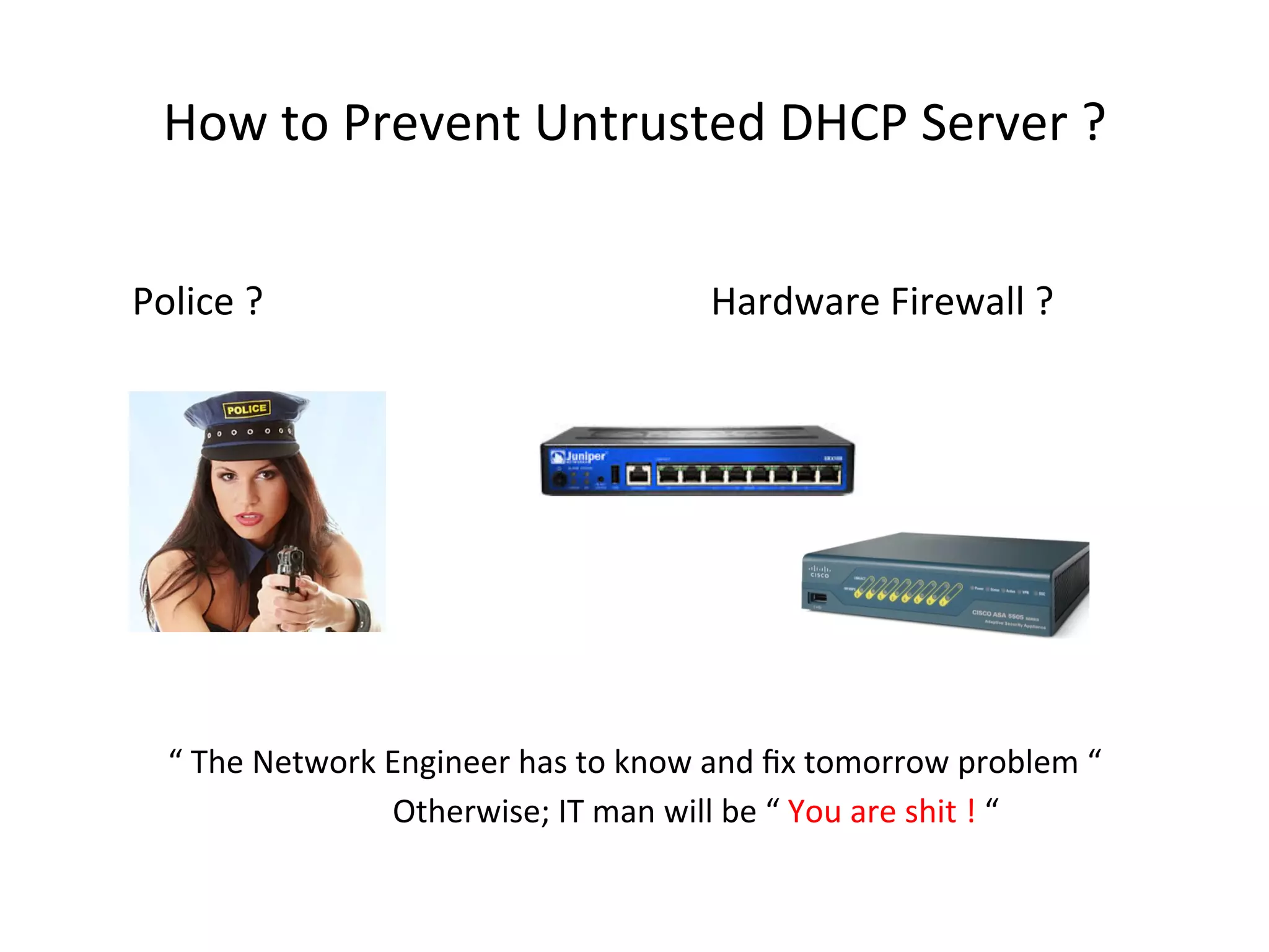 How to Prevent DHCP Spoofing | PDF