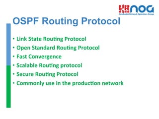 Interior Routing Protocols | PPT