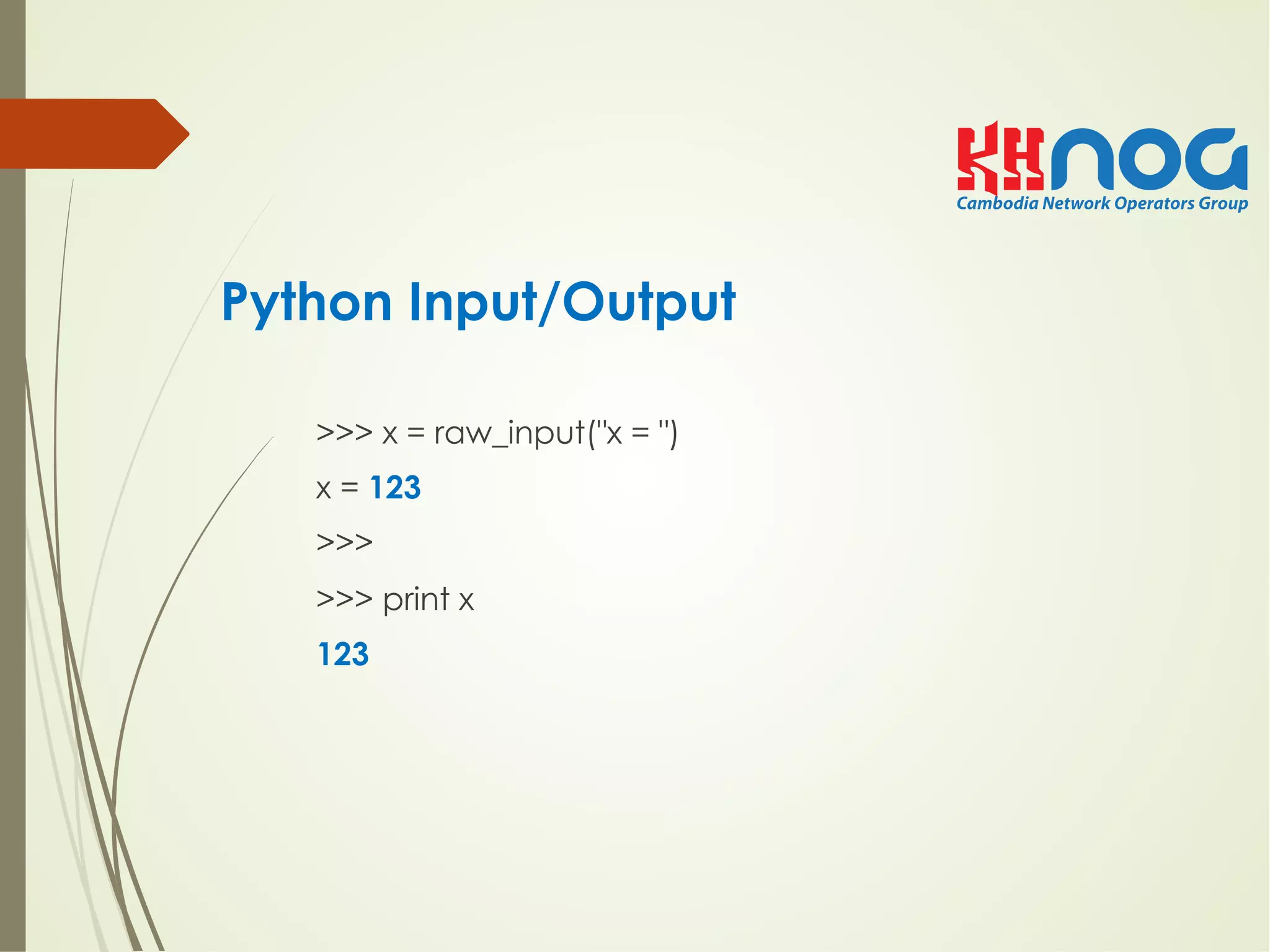 Introduction to Python | PPT