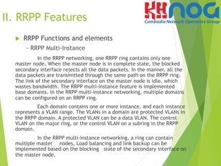 Rapid Ring Protection Protocol (RRPP) | PDF