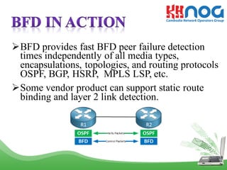 Bidirectional Forwarding Detection (BFD) | PDF | Computer Networking ...