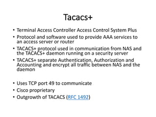 Terminal Access Controller | PPT