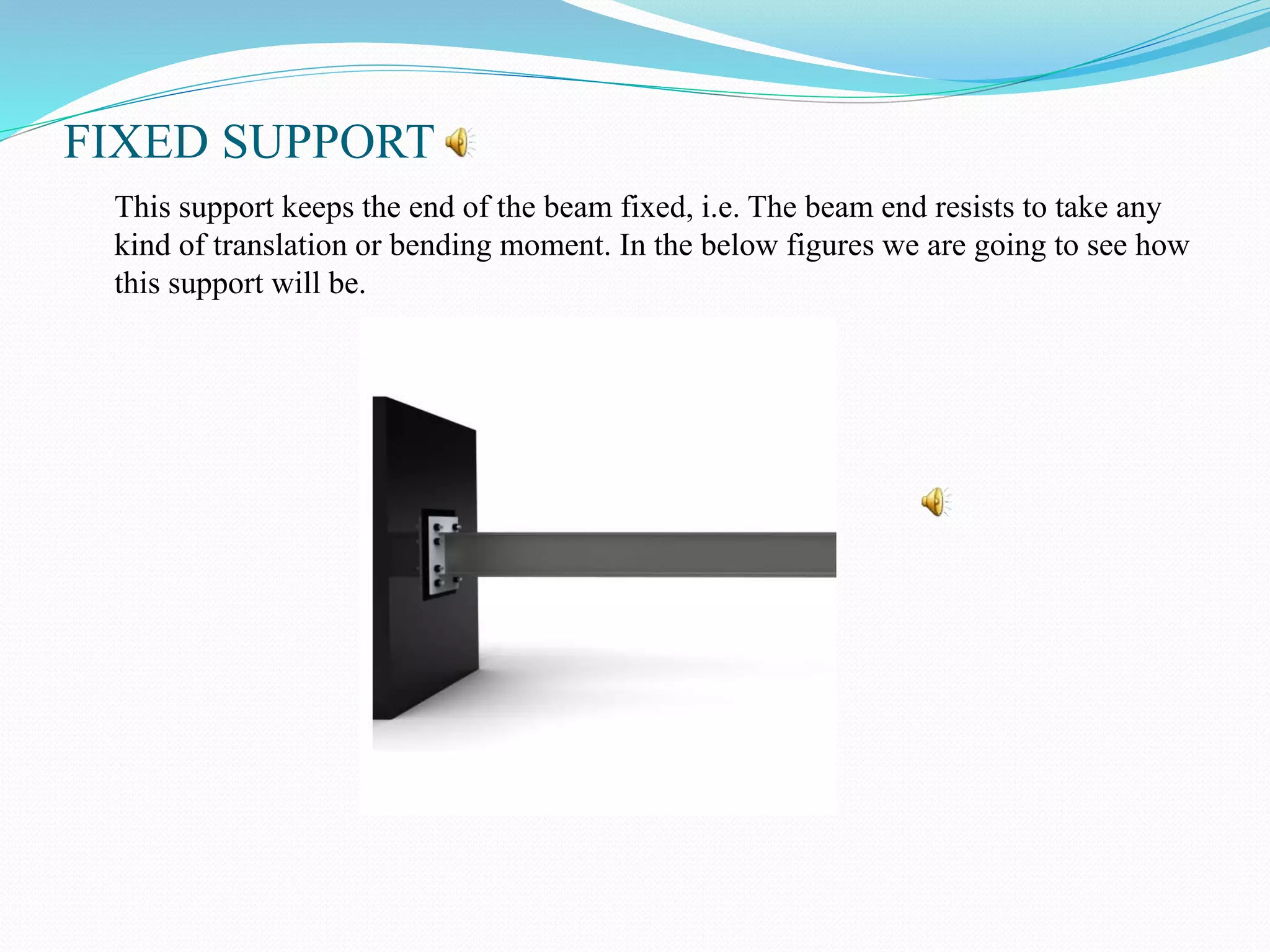 Types Of Beams, Supports & Loads by Mr. K.Satish Poojith Reddy | PPTX