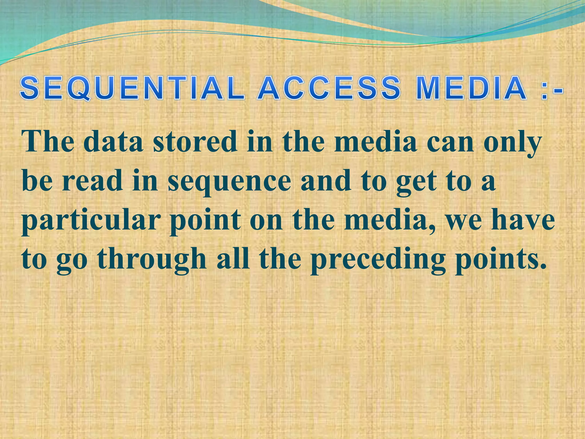 PPT on Auxiliary Storage Devices | PPTX