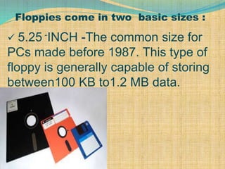 PPT on Auxiliary Storage Devices | PPTX