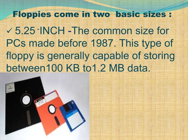 PPT on Auxiliary Storage Devices | PPTX