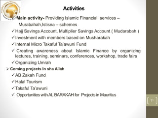 AlHud CIBE - Islamic Microfinance Cooperatives | PPT