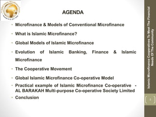 AlHud CIBE - Islamic Microfinance Cooperatives | PPTX
