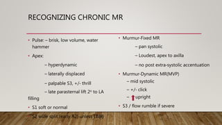 Mitral Regurgitation in Rheumatic Heart Disease | PPT