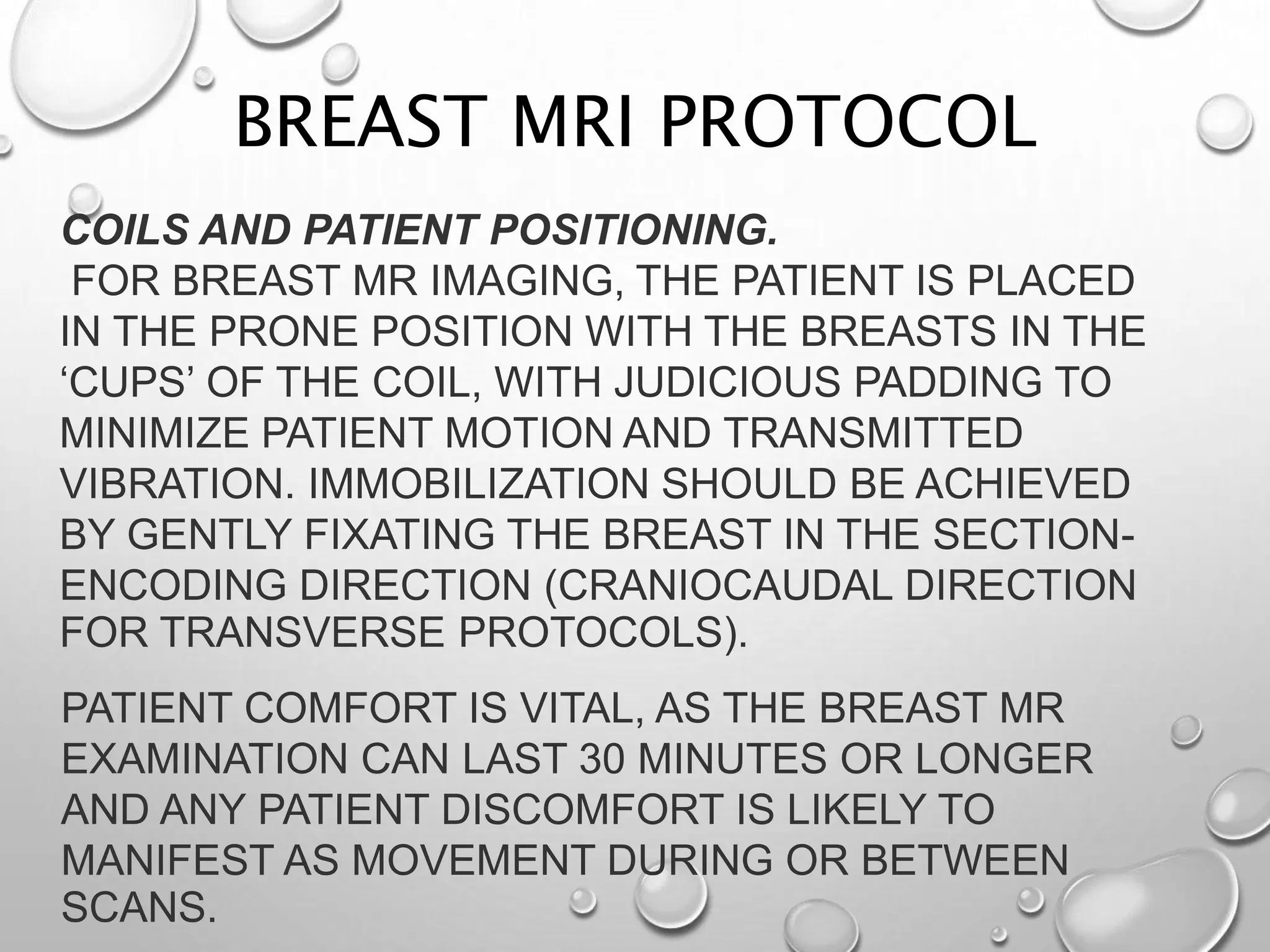 MRI BREAST PPT | PPTX