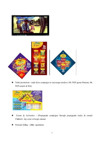 Mr . pop strategic marketing plan | DOC