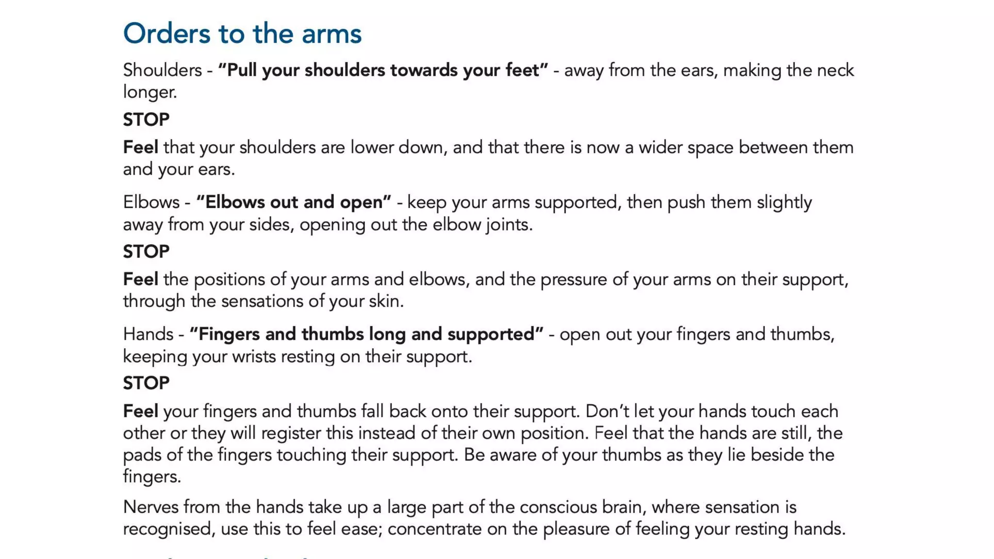 MITCHELL’S RELAXATION TECHNIQUE | PDF