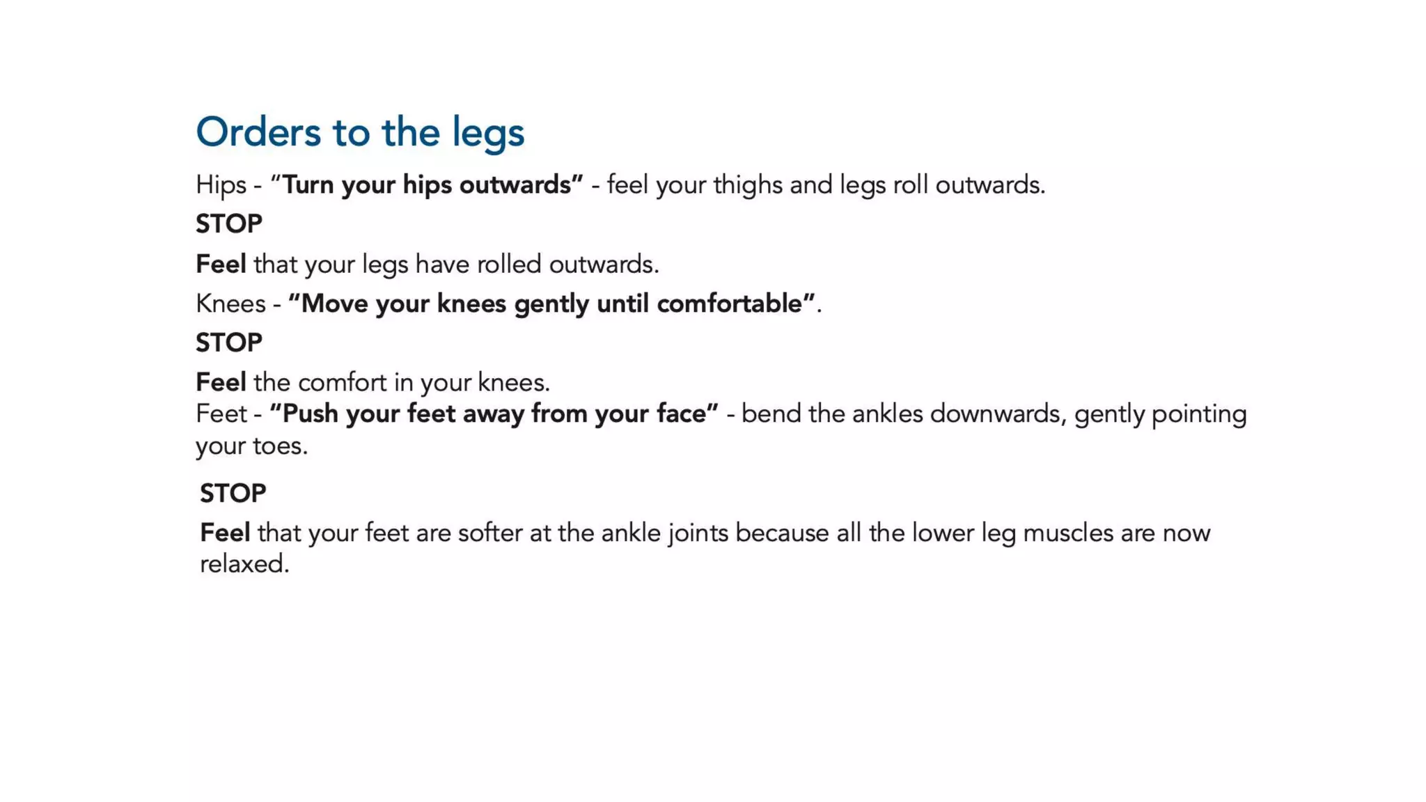 MITCHELL’S RELAXATION TECHNIQUE | PDF