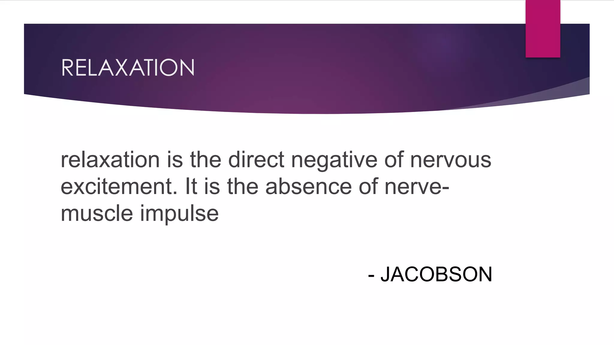 MITCHELL’S RELAXATION TECHNIQUE | PDF