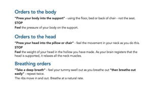 MITCHELL’S RELAXATION TECHNIQUE | PDF