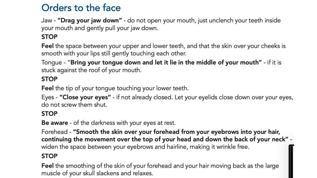 MITCHELL’S RELAXATION TECHNIQUE | PDF | Pregnancy | Reproductive Health