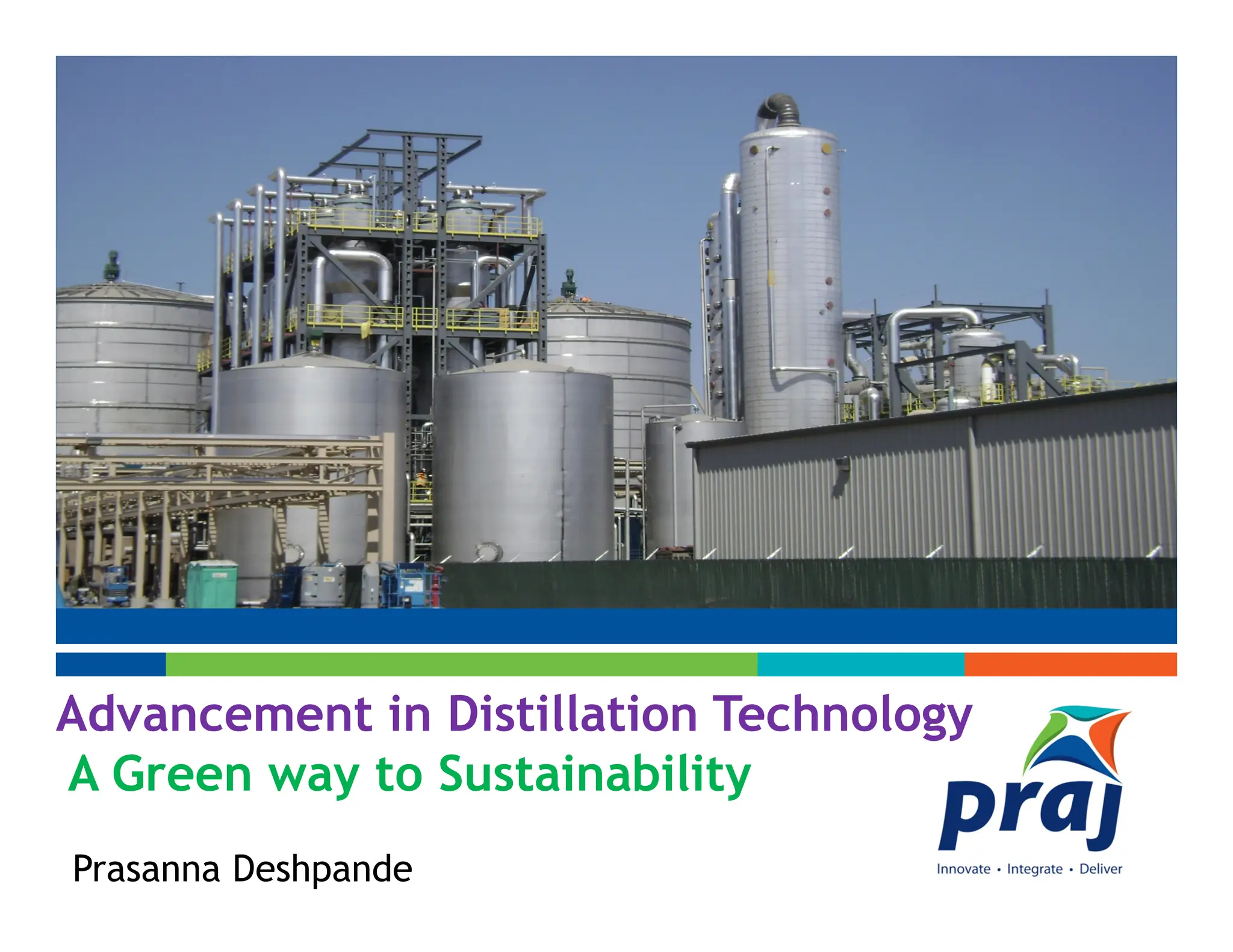 Mr. Prasanna Deshpande-Praj Bioethanol Production | PDF