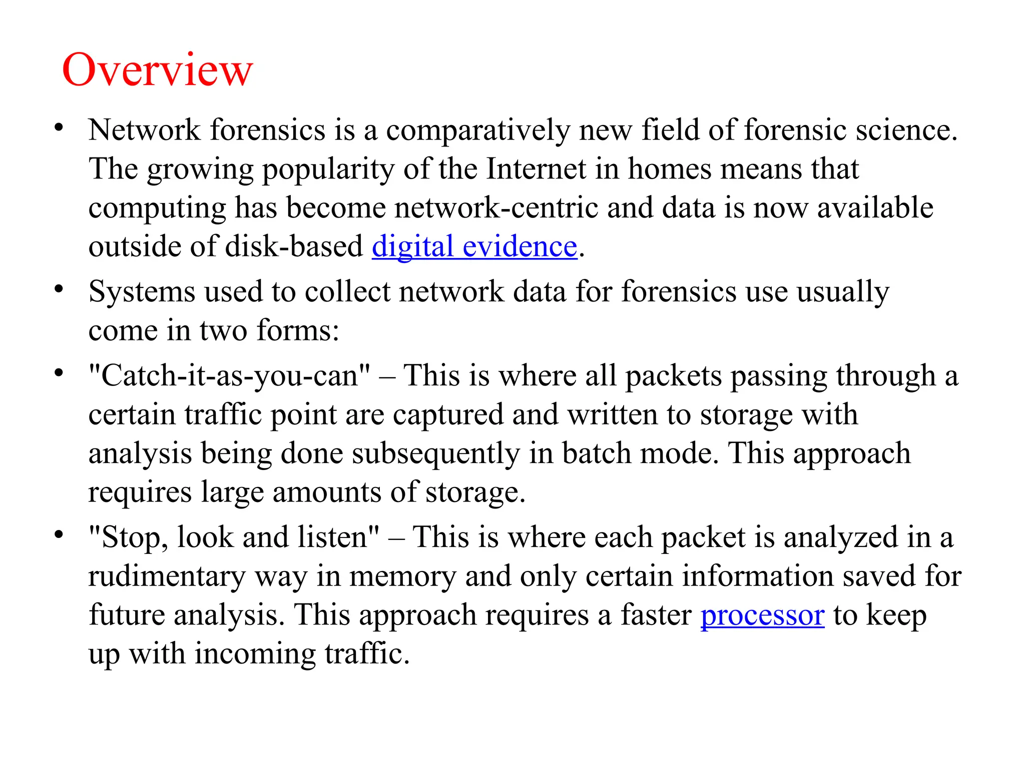 Network Forensics: Concepts, Methodologies, Tools, and Legal ...