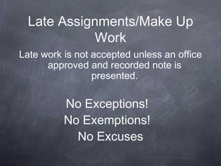 Mr. allen’s classroom rules | PPT