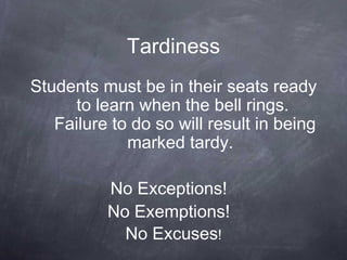 Mr. allen’s classroom rules | PPT