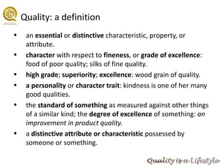 Mr. mazen al amirah - quality is a lifestyle | PPT