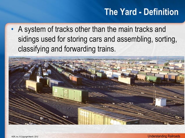 Mr. mohamad dichari us standards for railroad types, infrastructure and ...