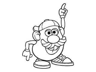 Mr potato head Colouring Pages and Kids Colouring Activities | PPSX