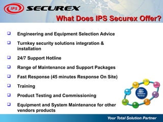 BCM Institute MTE Richard Stuart - IPS Securex: Journey to be Resilient ...