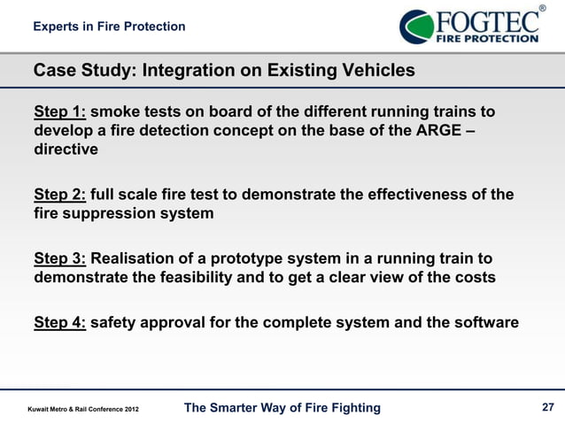 Mr. roger fogtec fire protection | PPT