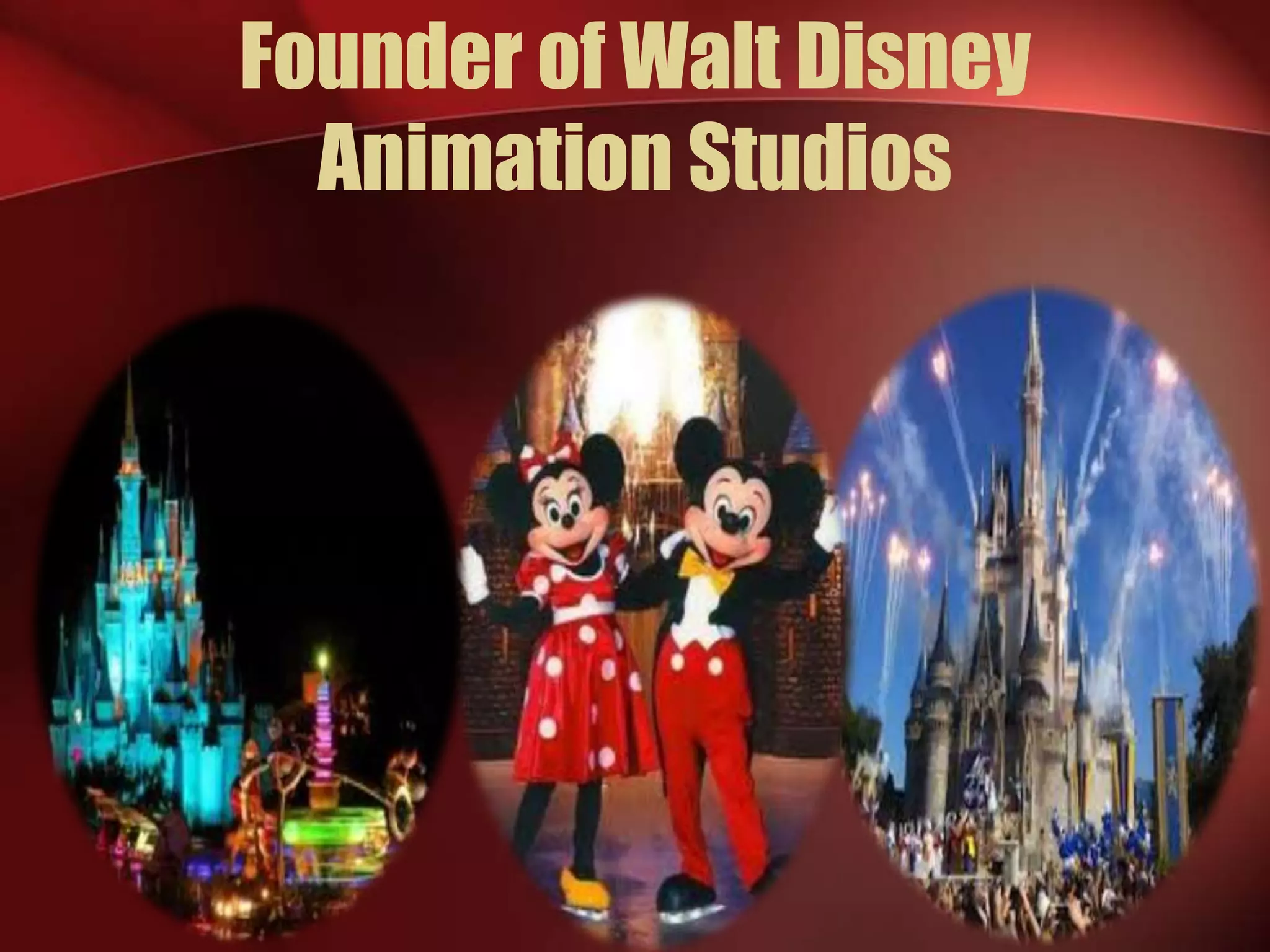 Mr.Walt Disney | PPTX