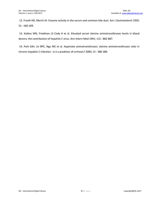 Liver Function Tests and their Interpretation | PDF | Blood Disorders ...