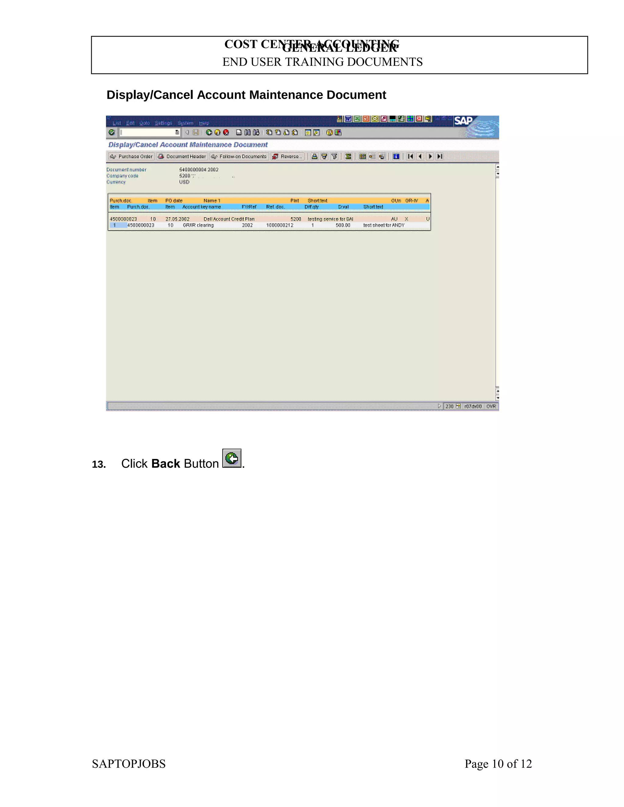 Mr11 grir clearing account maintenance | DOC