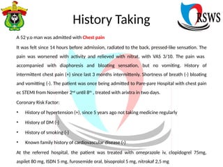 Comprehensive Case Study of STEMI Anterior Myocardial Infarction ...
