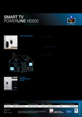 Smart TV Powerlinehd500_pb_uk | PDF